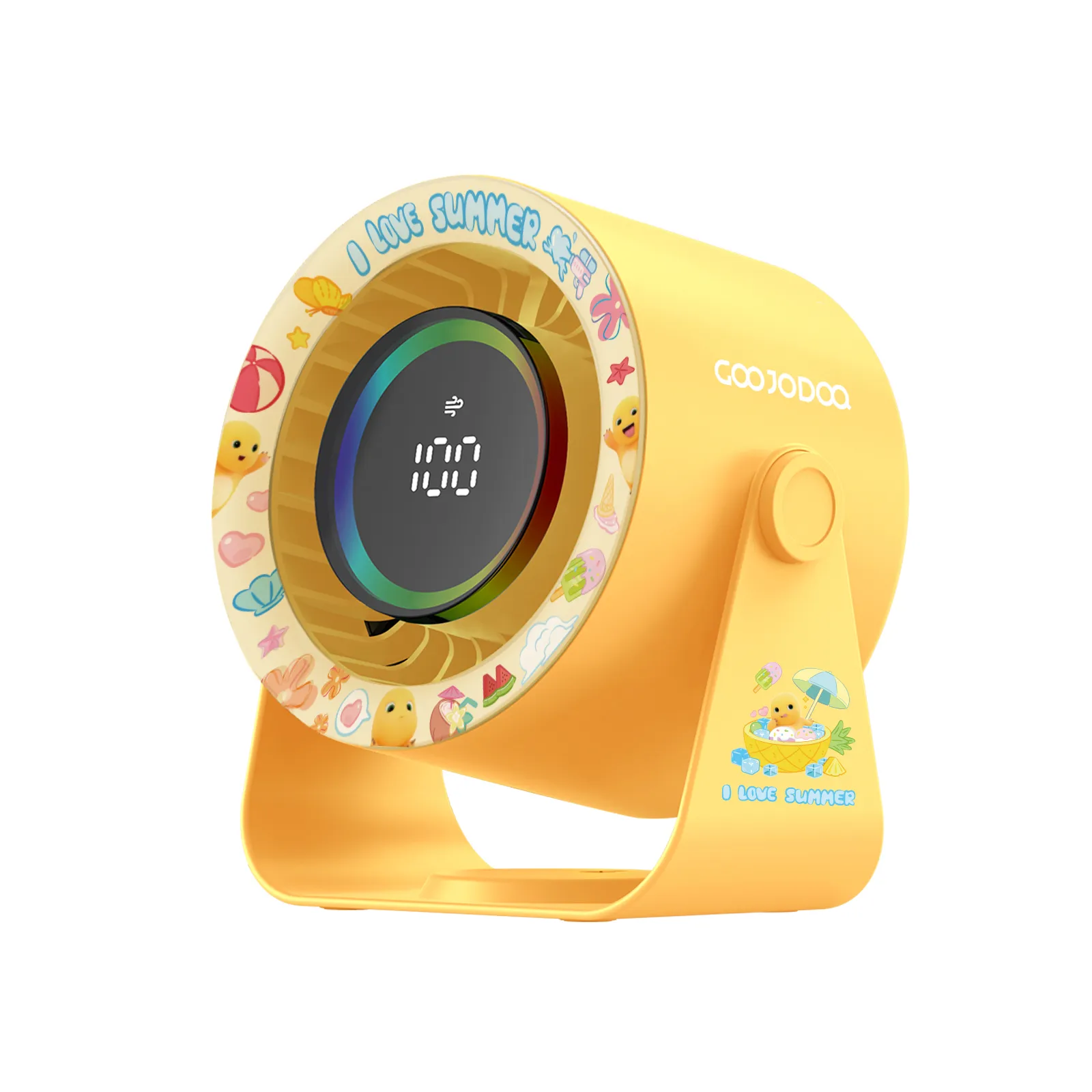 GOOJODOQ × Nailoong Co-Branded Desktop Fan GFS008 - GOOJODOQ